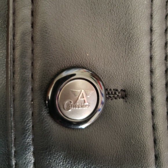 a collezioni | Jackets & Coats | A Collezioni Leather Jacket | Poshmark